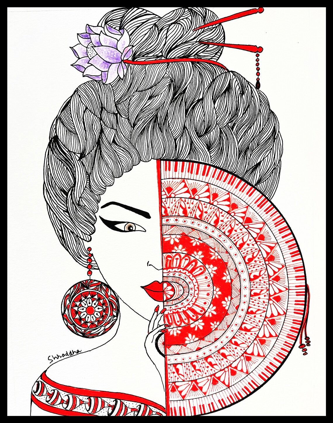 Mandala Art & Japanese Fusion_things That Are Global - Etsy