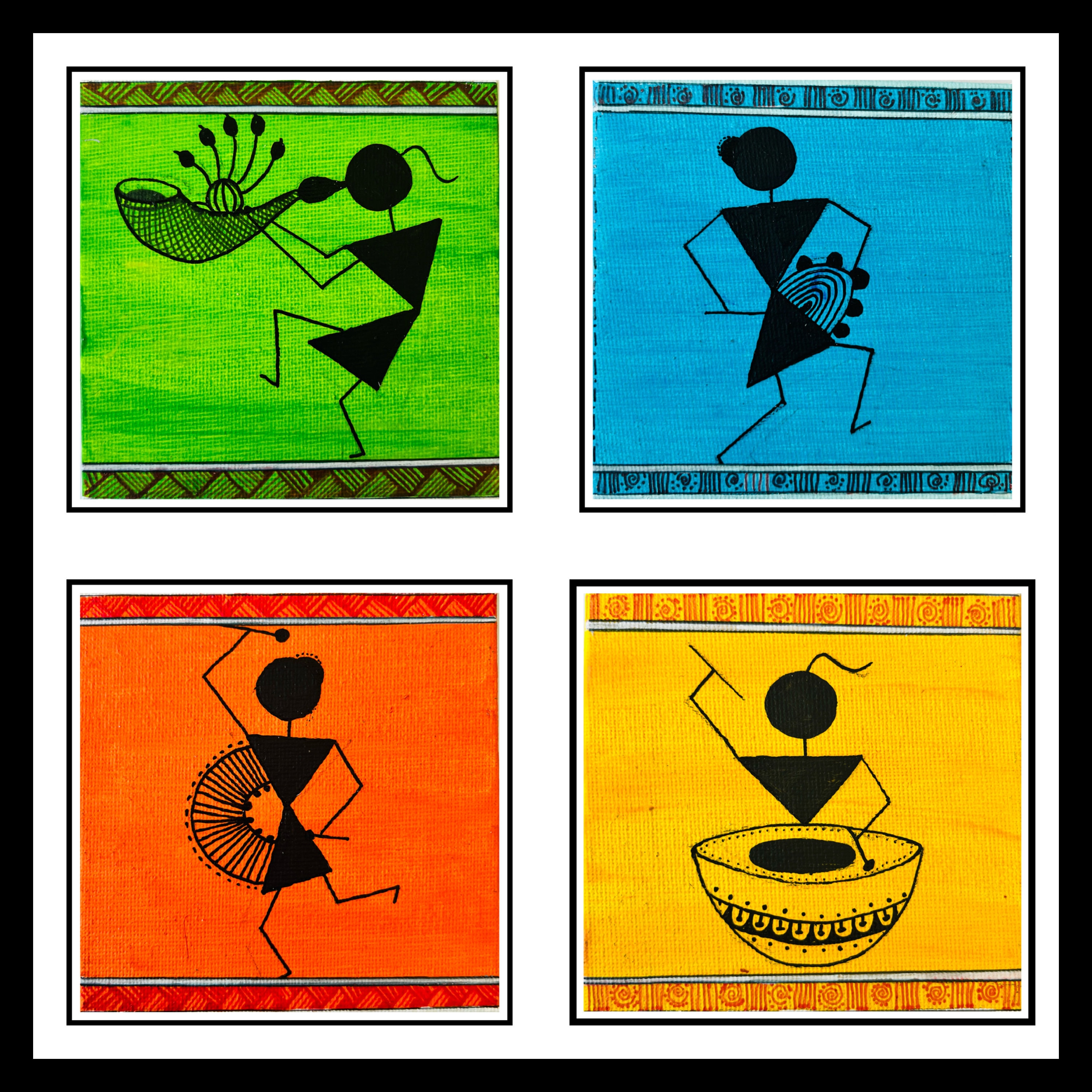 Warli Art: the Saga of Celebration - Etsy