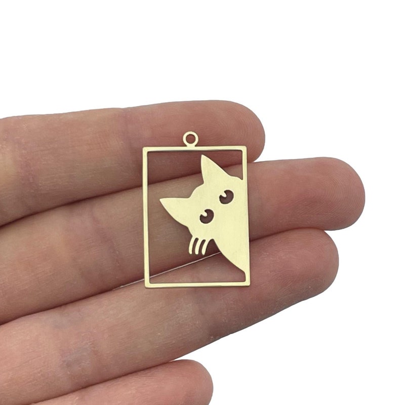 Cat Charms and Findings - Etsy