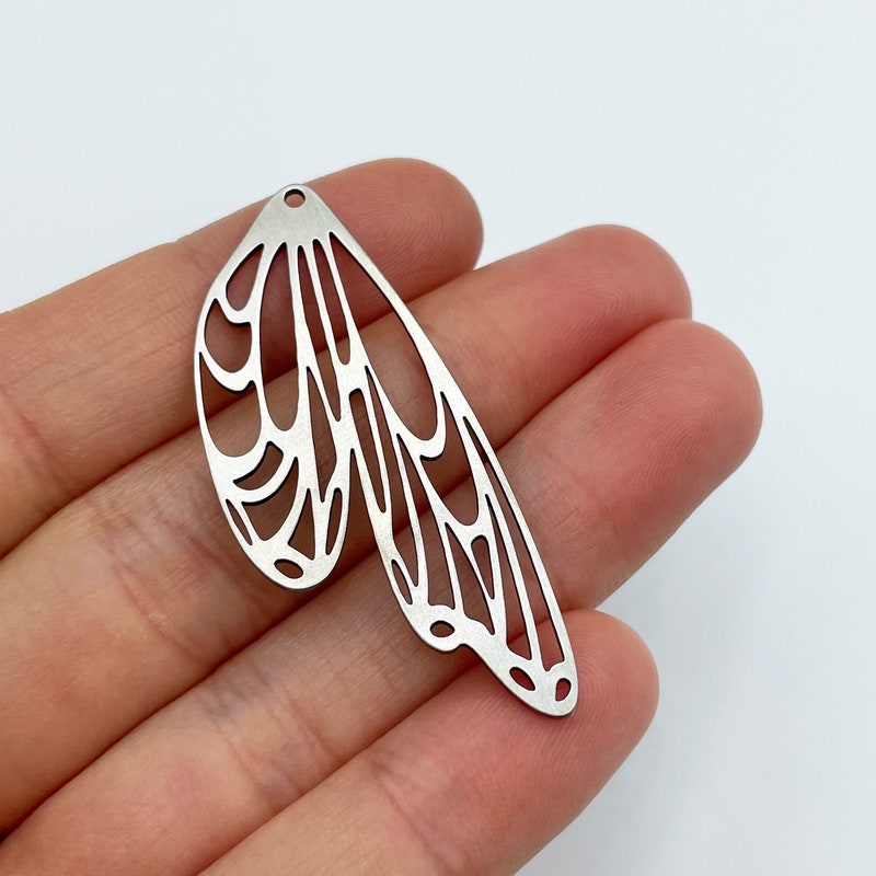 Filigree Wing Earrings - Etsy