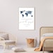 Acts 1:8 World Map Scripture Art Prints - Set of 3 (digital Download ...