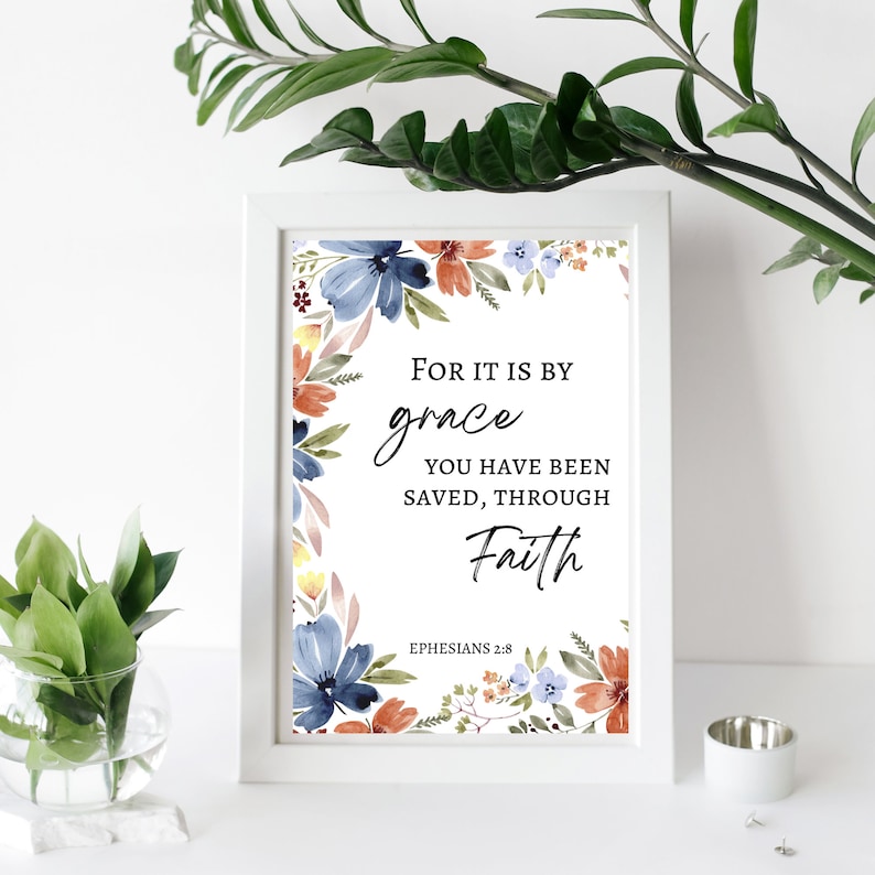 Personalized Bible Verse Printable, Custom Bible Verse Digital Download ...