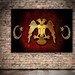 Seljuks Eagle, Selcuklu Kartali Turkish Canvas Wall Art - Etsy