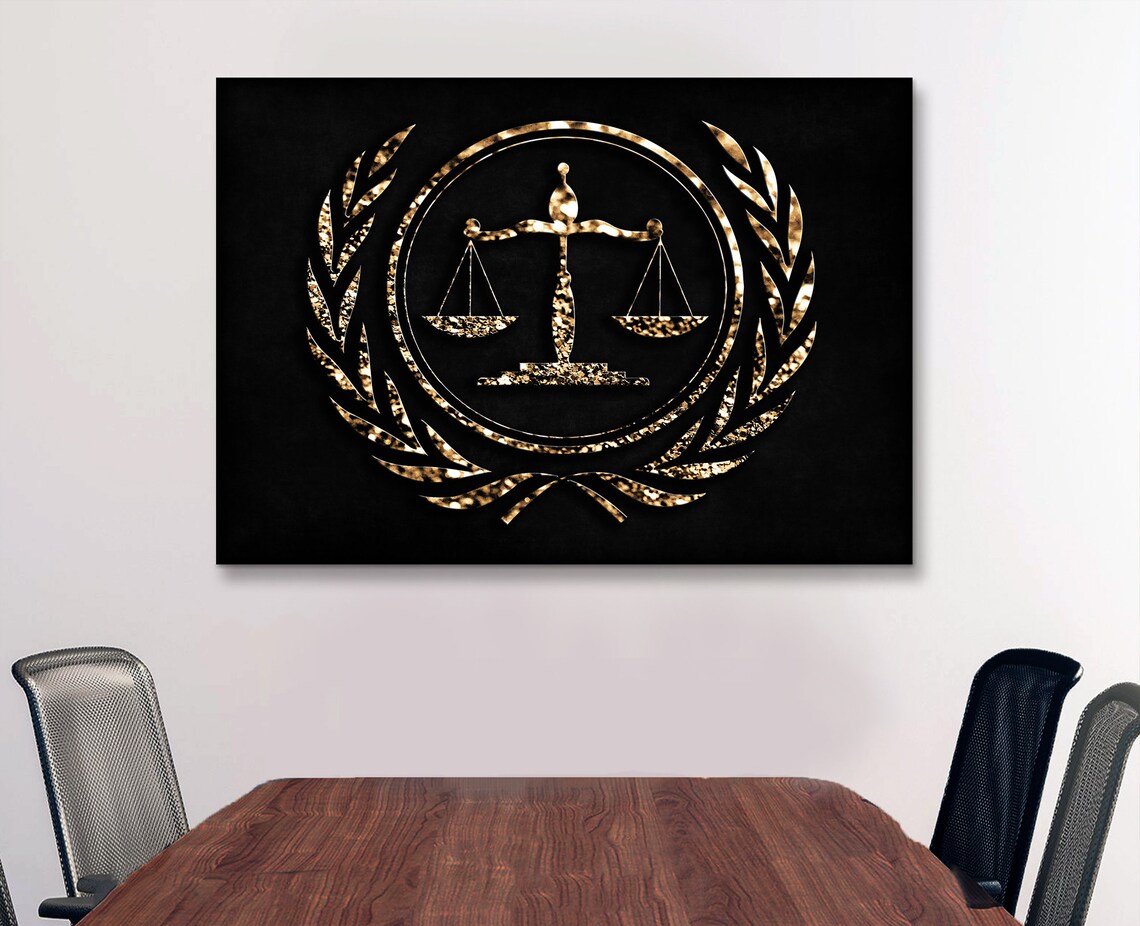 Gold Scales of Justice Lawyer Office Law Firm Attorney - Etsy