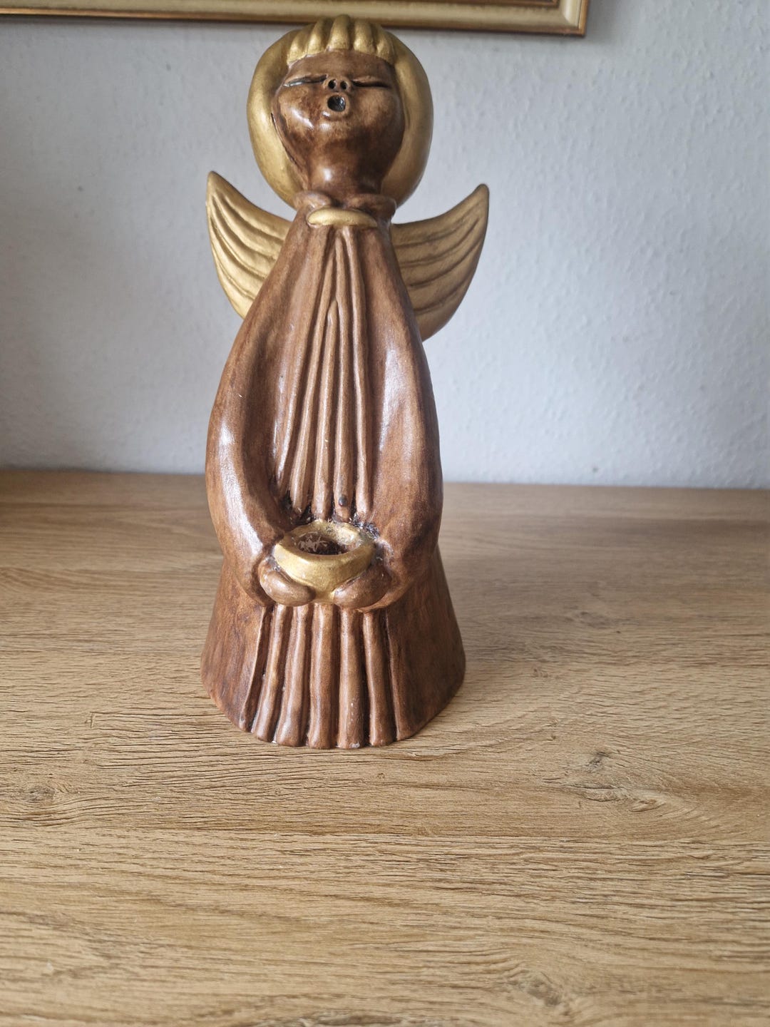 Mid Century Bozner Thun Angel Candle Holder - Etsy