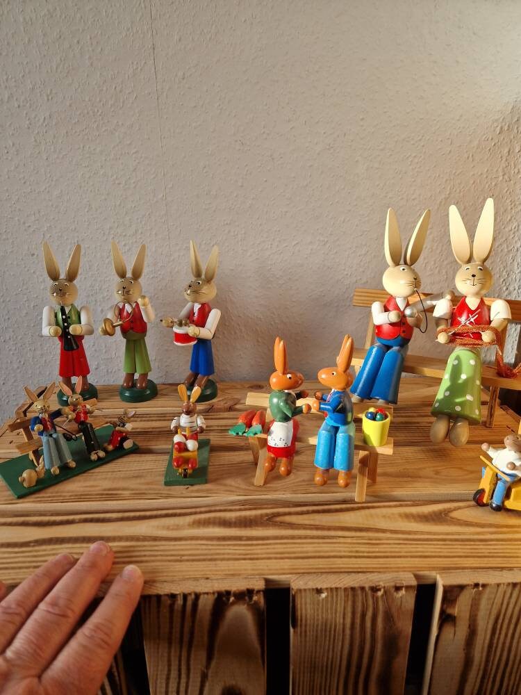 Collection of Mid Century Vintage Erzgebirge German Easter - Etsy