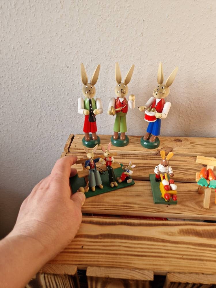 Collection of Mid Century Vintage Erzgebirge German Easter - Etsy