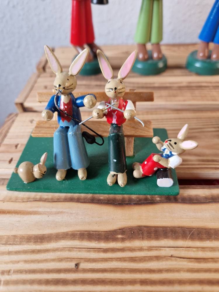 Collection of Mid Century Vintage Erzgebirge German Easter - Etsy