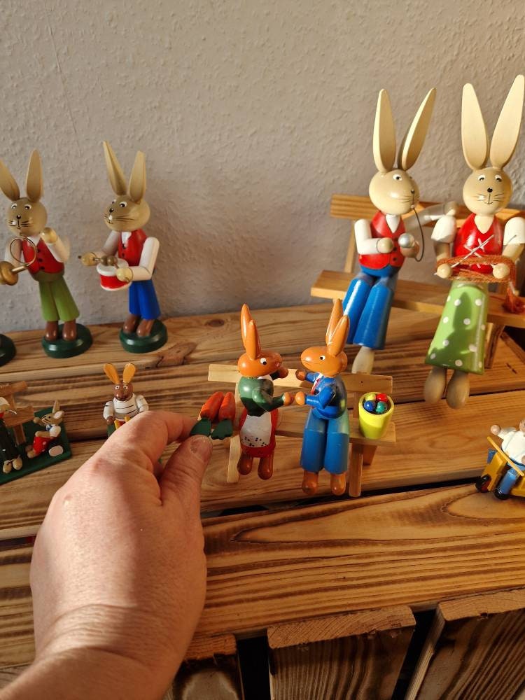 Collection of Mid Century Vintage Erzgebirge German Easter - Etsy