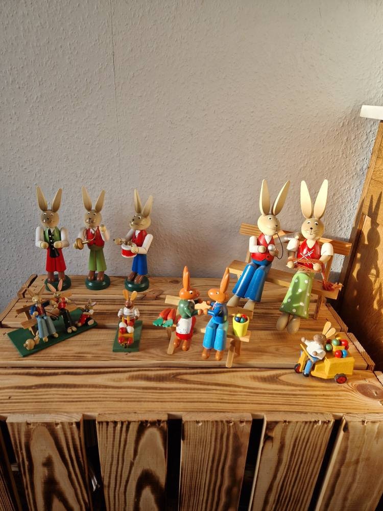Collection of Mid Century Vintage Erzgebirge German Easter - Etsy