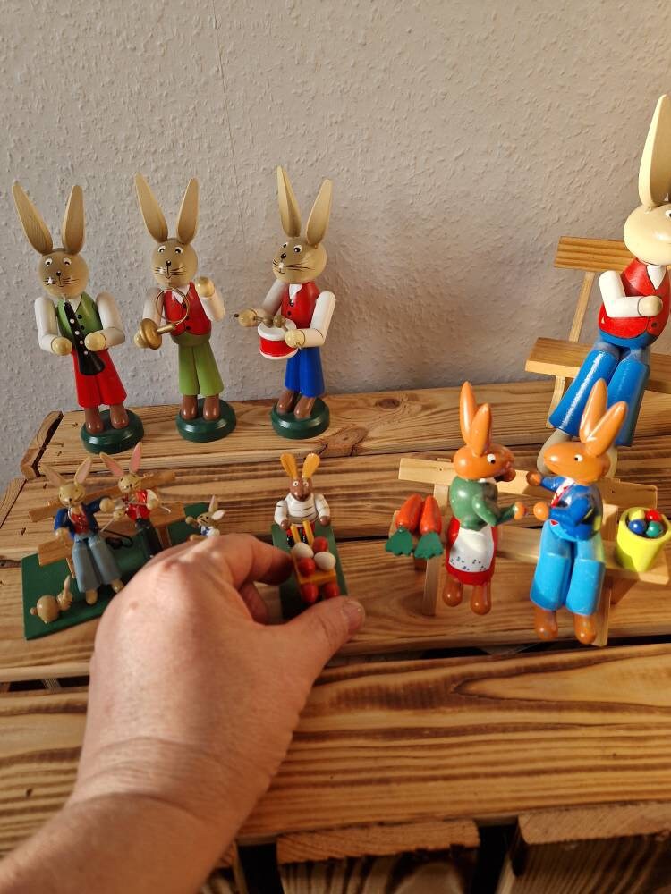 Collection of Mid Century Vintage Erzgebirge German Easter - Etsy