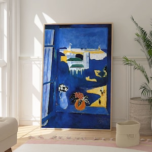 Henri Matisse, Window at Tangier, Fine Art Print, Colorful Painting ...