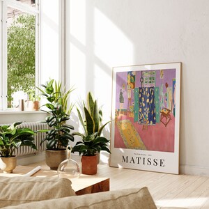 Henri Matisse the Pink Studio Print, Gallery Wall Art, Modern Famous ...