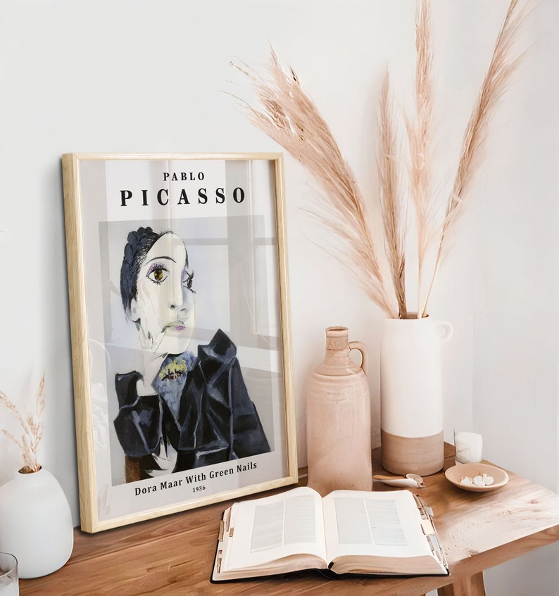 Pablo Picasso Dora Maar Portrait Print, Abstract Art Poster ...