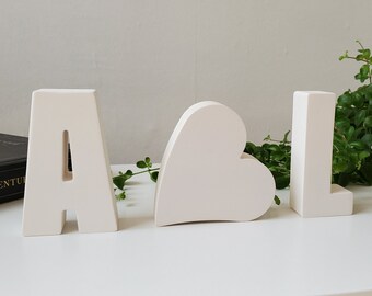 Large Free Standing Letters - Etsy