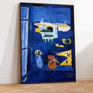 Henri Matisse, Window at Tangier, Fine Art Print, Colorful Painting ...