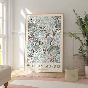 William Morris Seaweed Poster, Nature Inspired Art Print, Clean ...