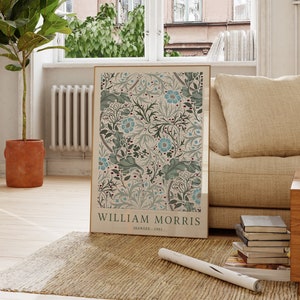 William Morris Seaweed Poster, Nature Inspired Art Print, Clean ...