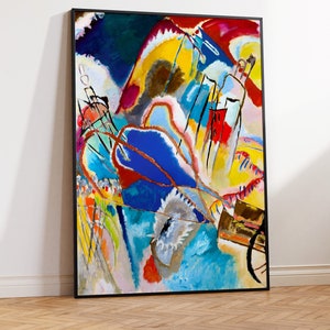 Kandinsky Composition VIII Art Print, Abstract Expressionism Wall Art ...