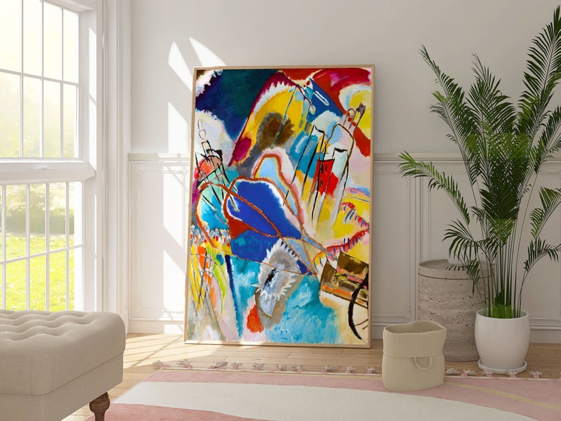 Kandinsky Composition VIII Art Print, Abstract Expressionism Wall Art ...