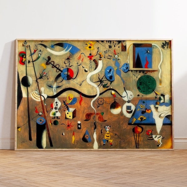 Joan Miro Prints - Etsy UK