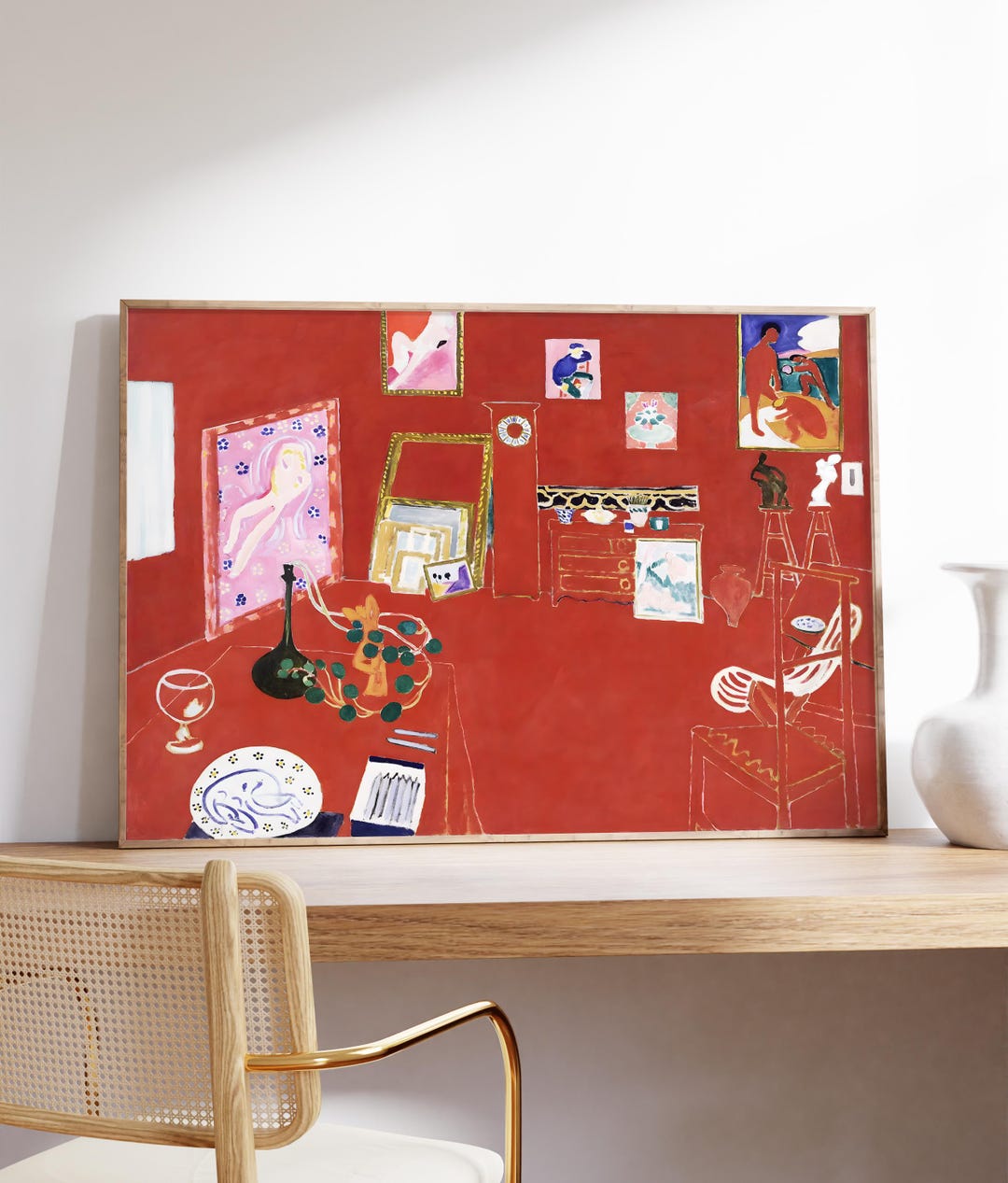 Henri Matisse the Red Studio Print, Modern Gallery Wall Decor ...
