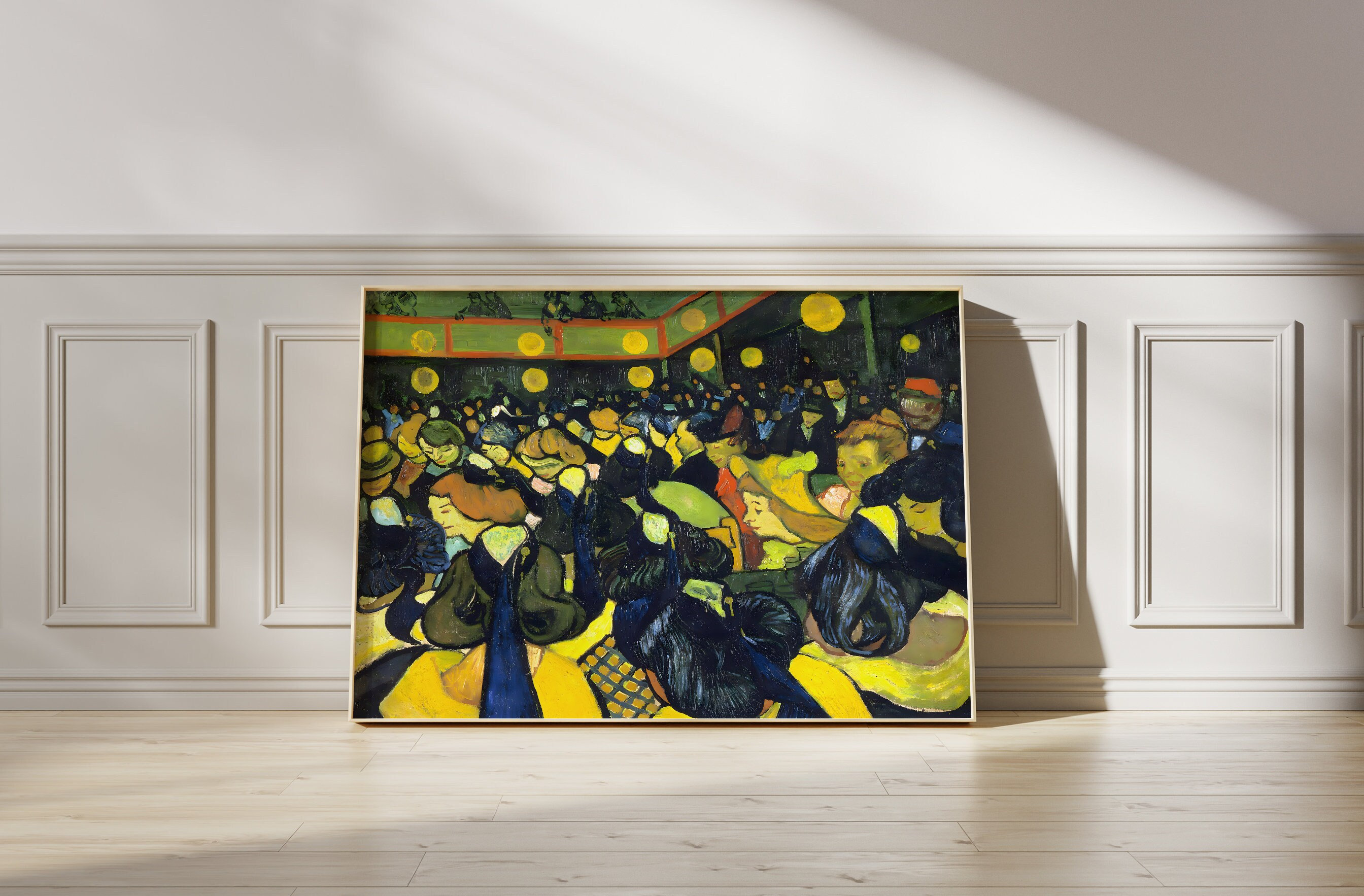 Van Gogh 'in the Theatre' Print, Impressionist Wall Art, Famous ...
