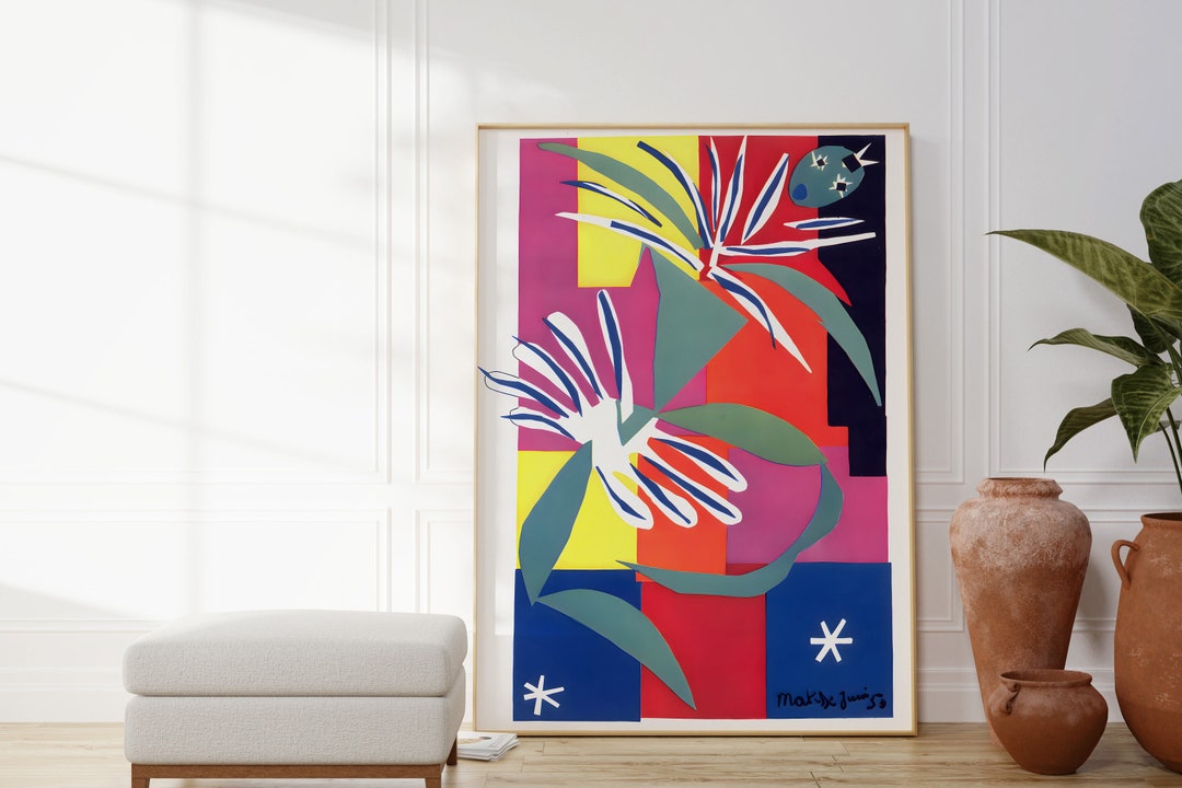 Henri Matisse the Creole Dancer Art Print, Colourful Abstract Gallery ...