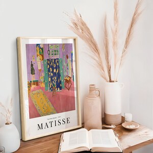 Henri Matisse the Pink Studio Print, Gallery Wall Art, Modern Famous ...