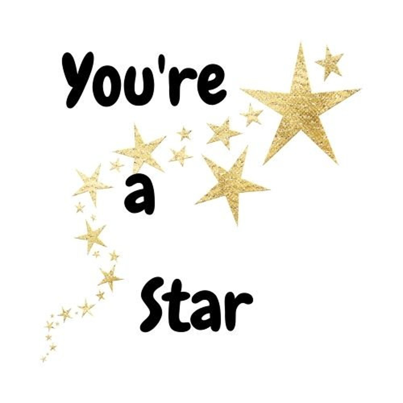 You're a Star SVG, You're a Star Png, Encouragement, Gift - Etsy