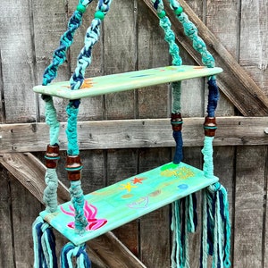Hanging Sea Creatures Double Shelf - Etsy