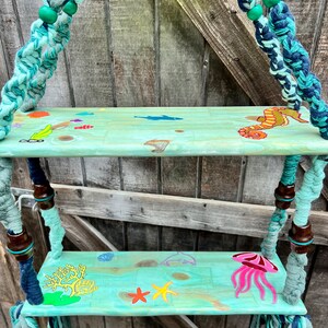 Hanging Sea Creatures Double Shelf - Etsy
