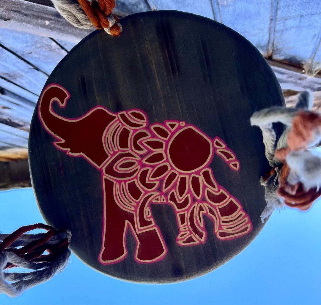 Elephant Hanger Plate - Etsy