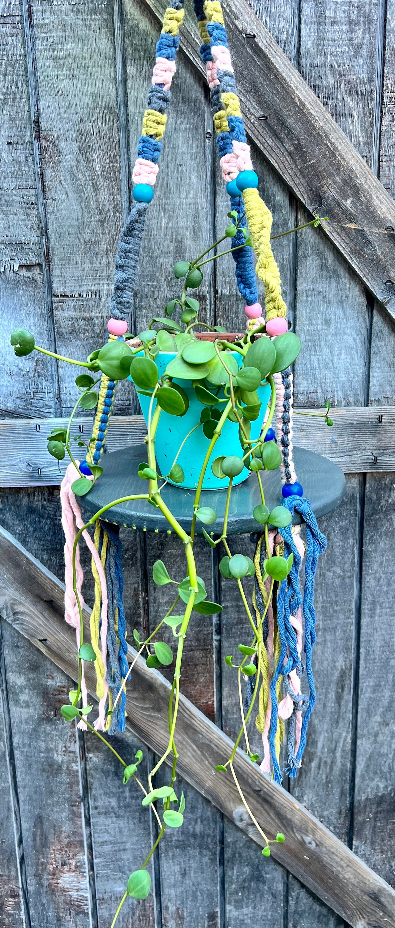 Charcoal Neon Moon Hanger Plate - Etsy