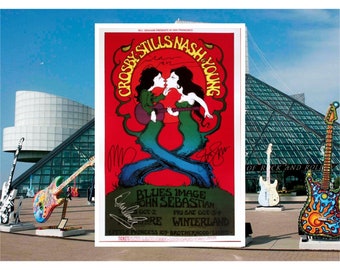 Csny Signed Poster - Etsy