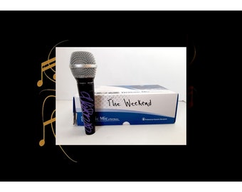 The Weeknd Microphone - Etsy
