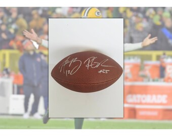 Signed Aaron Rodgers - Etsy