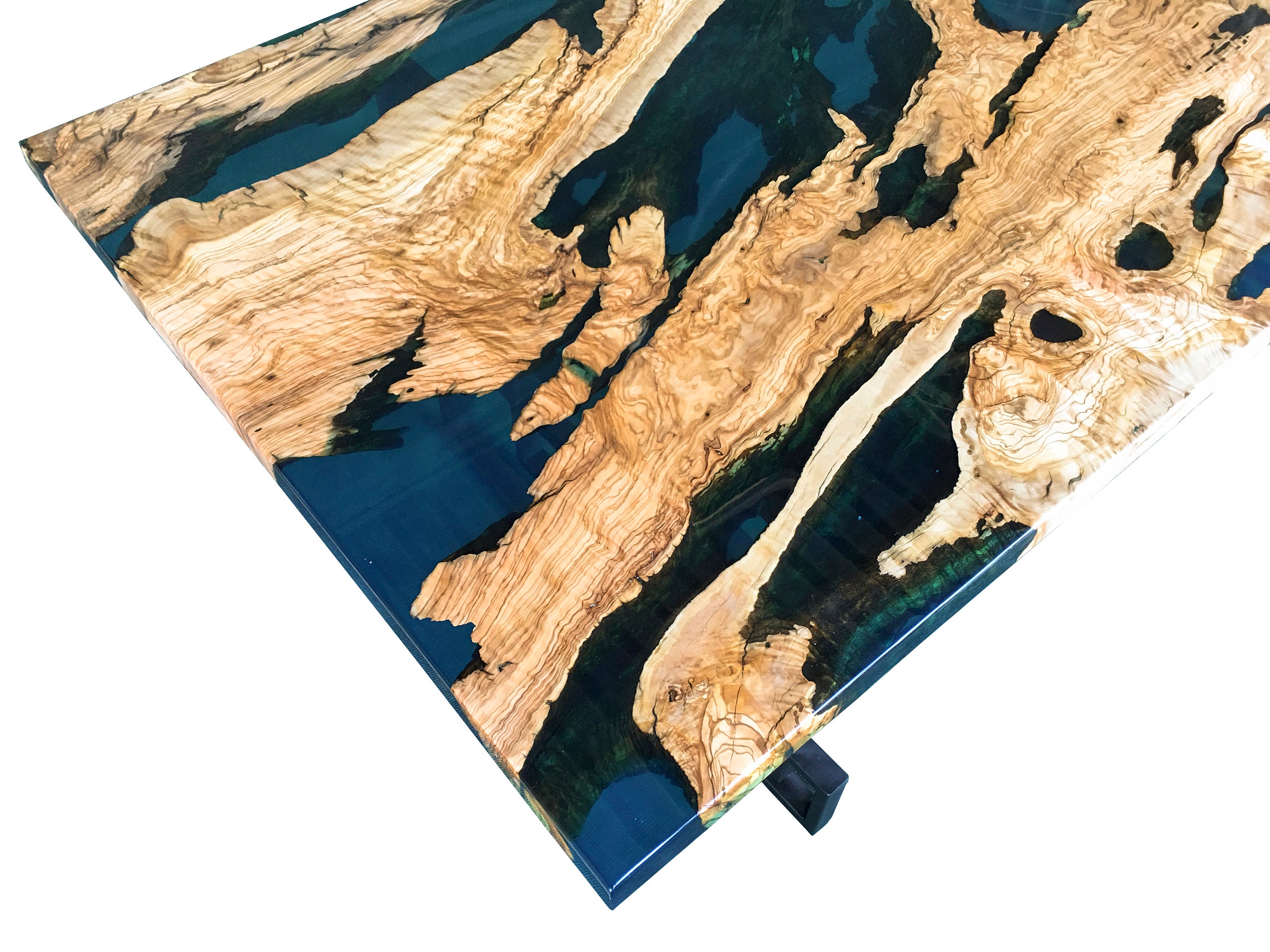 Raft Azul Epoxy River Dining Table - Etsy