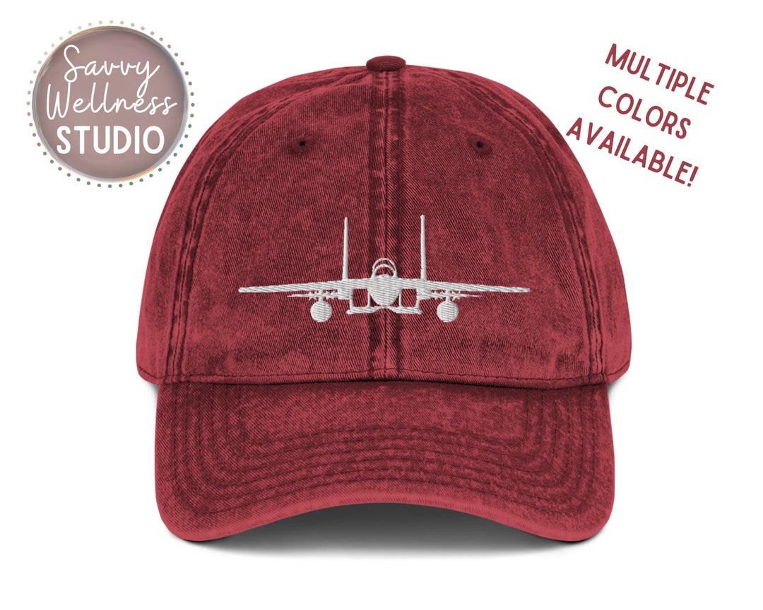 F-15C Baseball Cap, Cute Vintage F-15C Hat, F-15C Eagle Spouse Hat ...