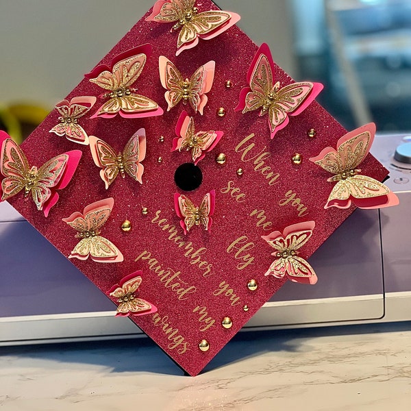 Butterfly for Cap Graduation - Etsy