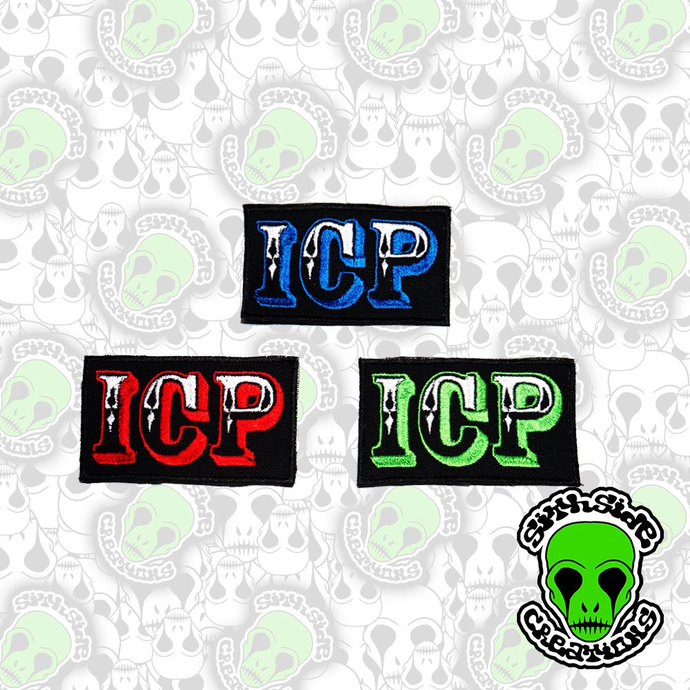 Insane Clown Posse ICP Name Logo Patch ICP NEW sew on or - Etsy