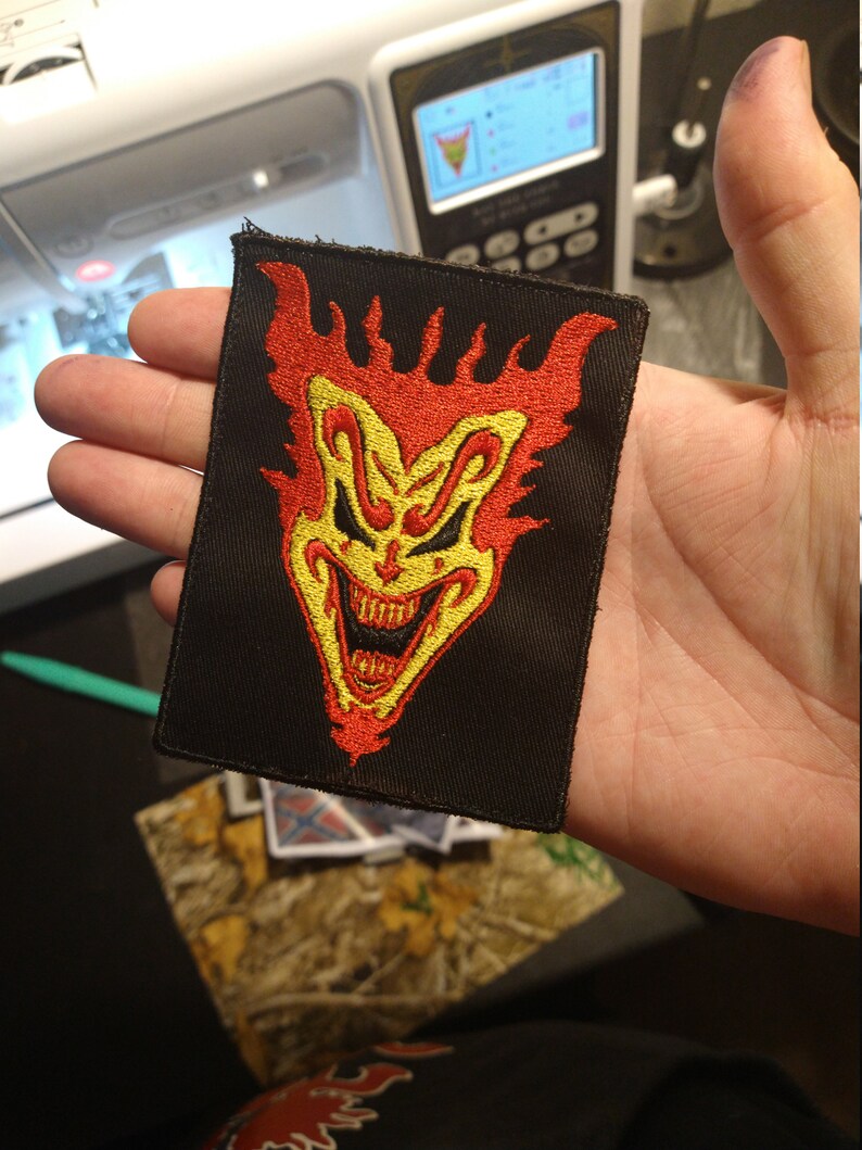 Insane Clown Posse the Wraith 3 3/4 Patch ICP NEW sew | Etsy