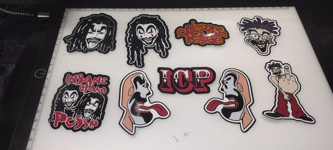 Insane Clown Posse - Glossy Sticker Pack - ICP Pack 1 - Etsy