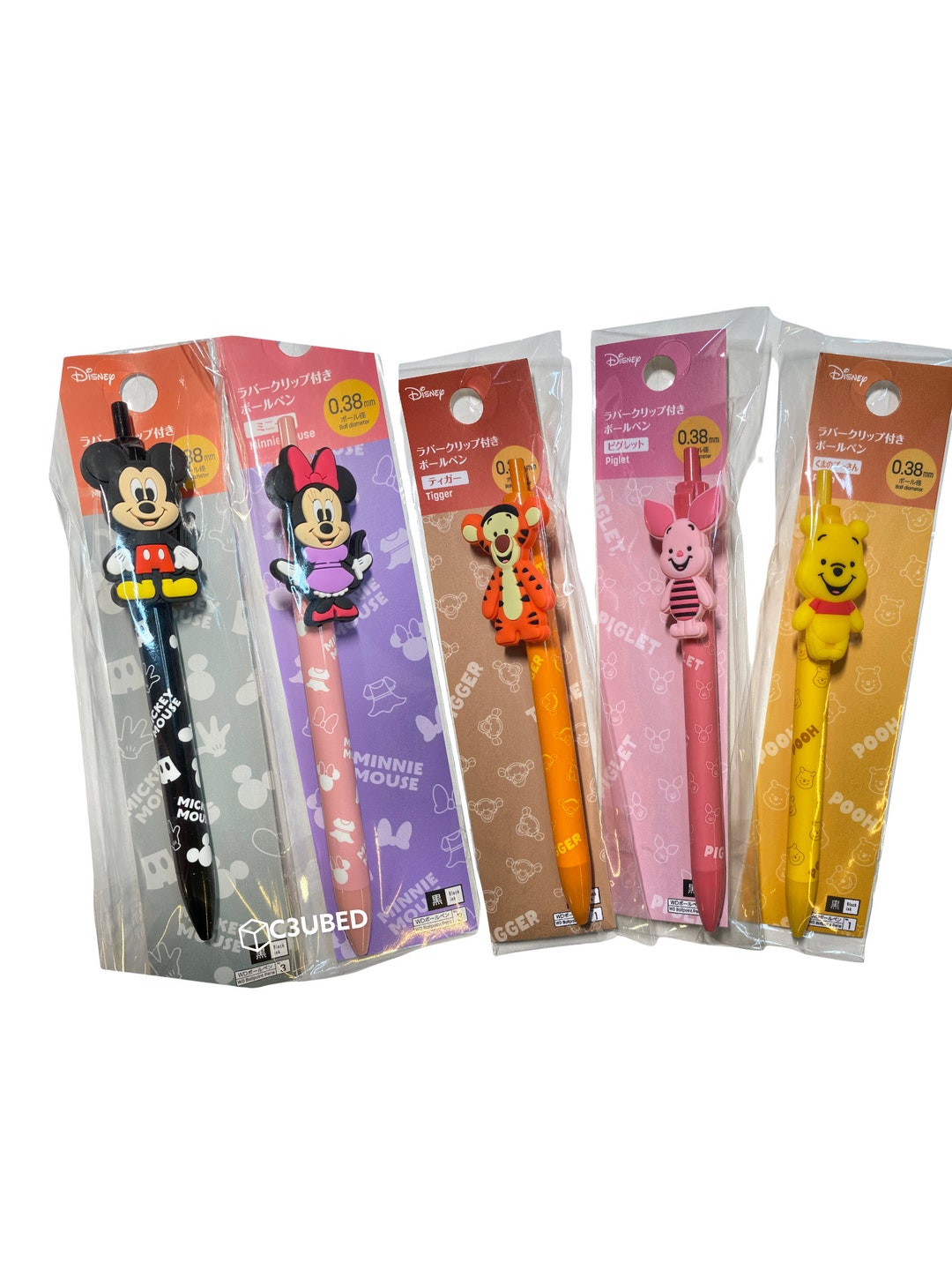 Disney Character Retractable Ballpoint Pens - Etsy