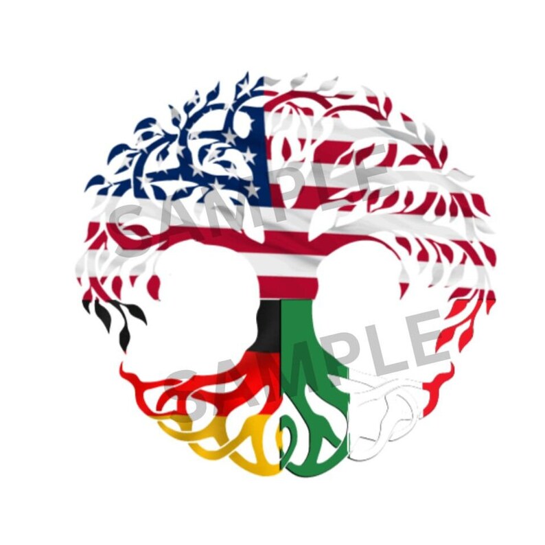 German and Mexican Roots, American Grown - Etsy