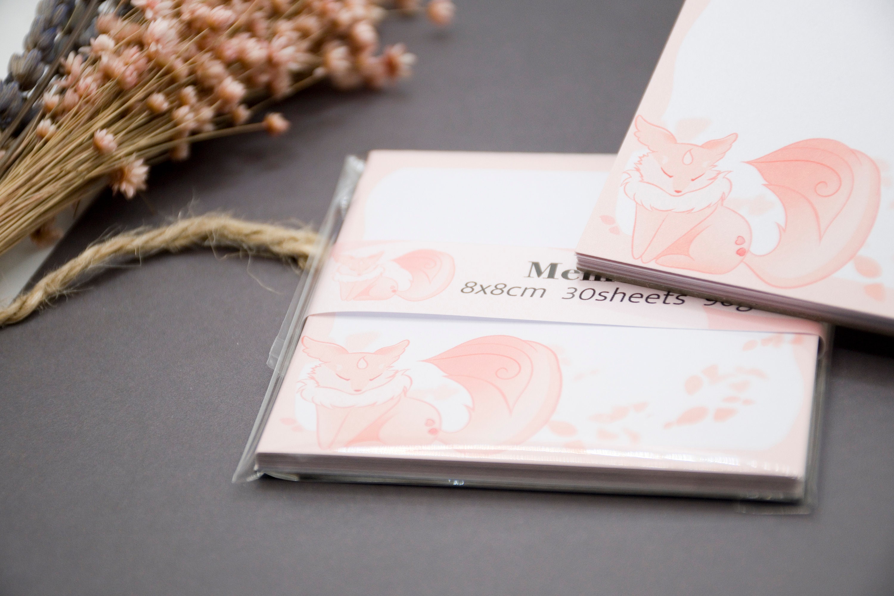 Yae Miko Genshin Impact Notepad 8 X 8 Cm Pink Writing Pad - Etsy