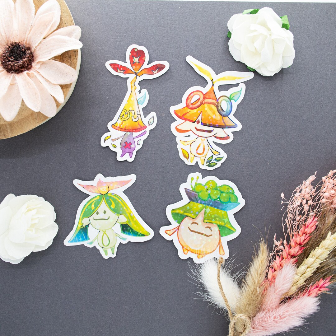 Genshin Impact Aranara Sticker Set 2 Cute Little Stickers for Scrapbook ...