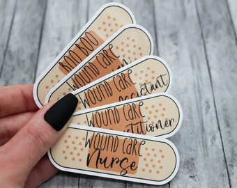 Wound Care Nurse Sticker - Etsy