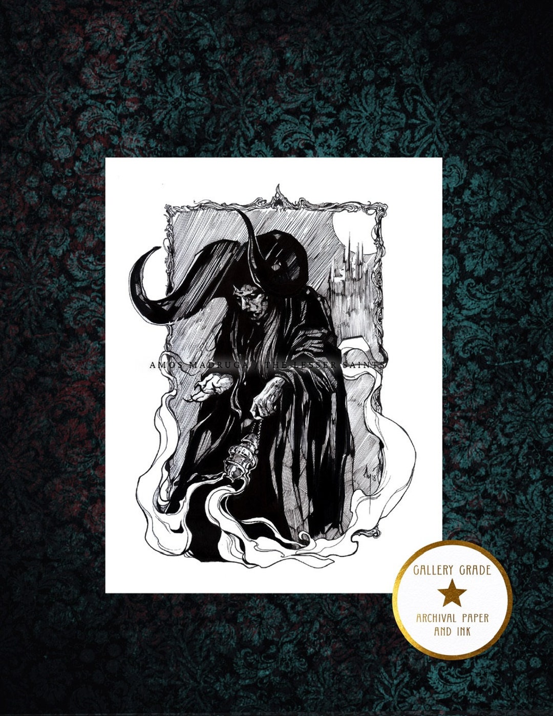 Master of Ceremonies | Gothic Occult Dark Art Print - Etsy