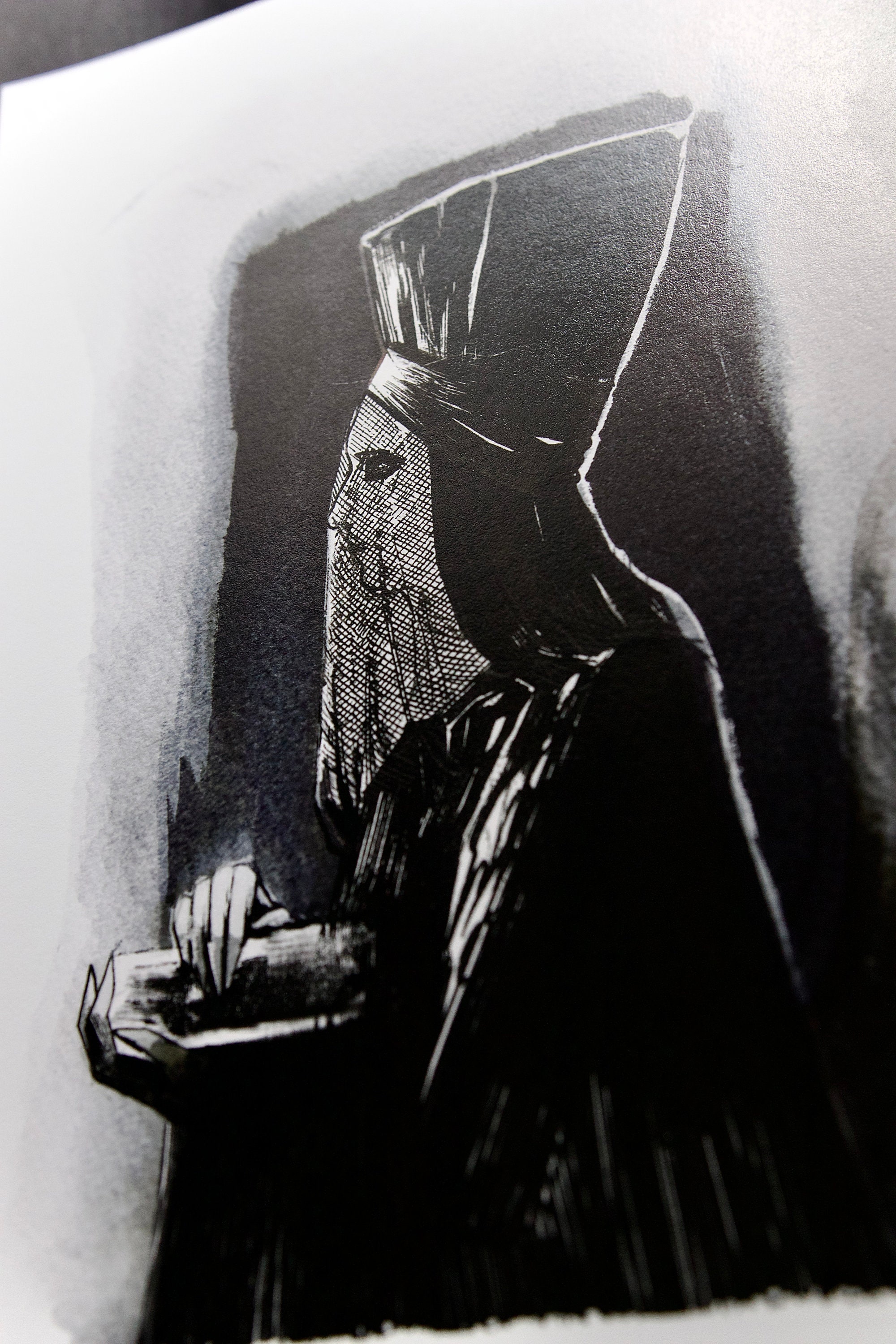 Pain | Gothic Occult Dark Art | Dune Bene Gesserit Witch Print - Etsy